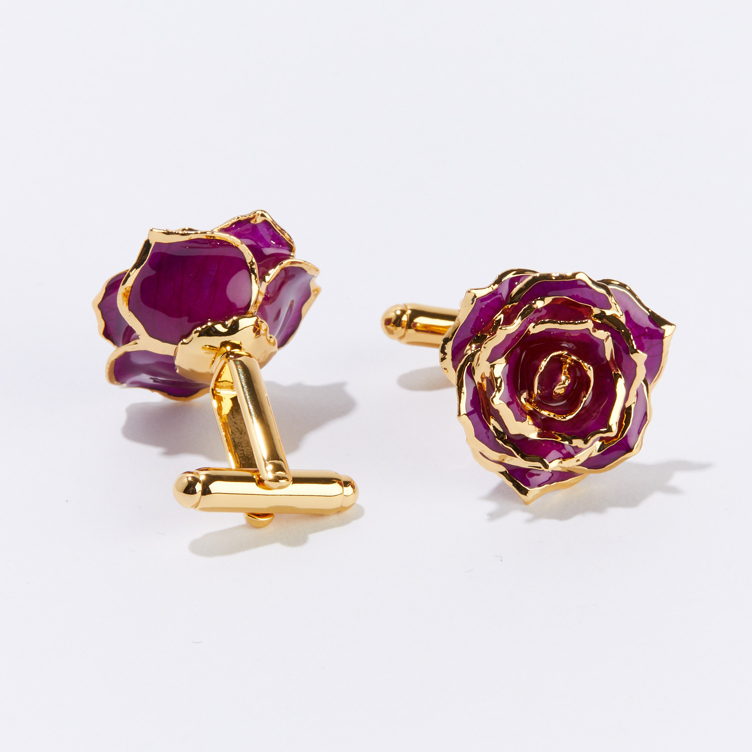 Fuchsia Eternal Cufflinks - Forever Lasting Gift