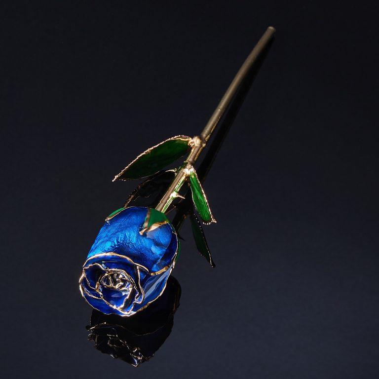 Eternal Sapphire Desire Rose - Sophisticated Elegant Gift