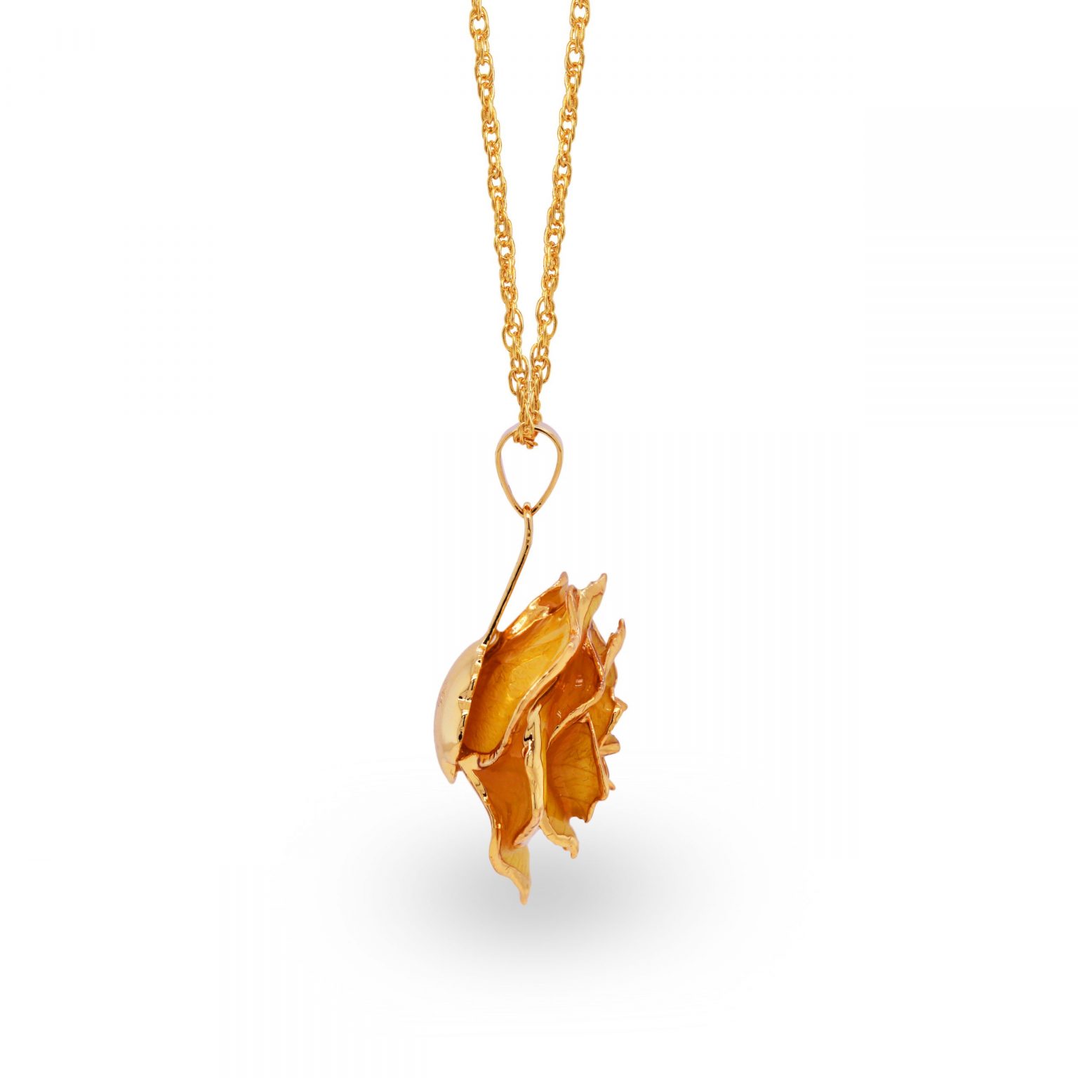 Goldenrod Gift Eternal Necklace - Golden Elegant Gift